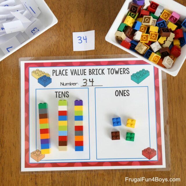Find the Difference - Subtraction Game - Frugal Fun For Boys and Girls