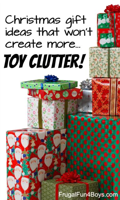 Christmas Gift Ideas for a Clutter-Free Christmas - Frugal Fun For Boys ...
