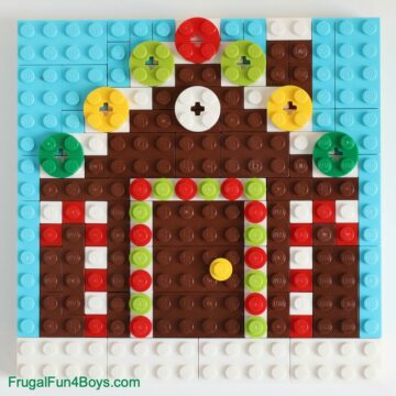 Printable LEGO Christmas Building Cards - Frugal Fun For Boys and Girls
