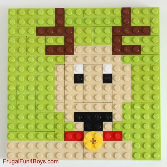 Printable LEGO Christmas Building Cards - Frugal Fun For Boys and Girls