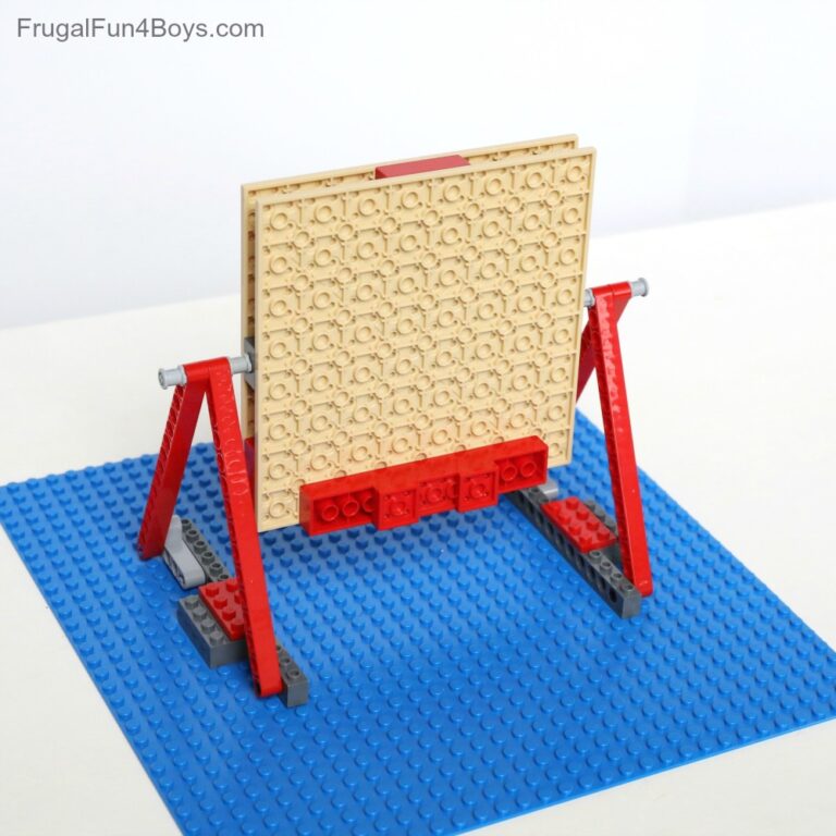 How to Build Spinning LEGO Nerf Targets - Frugal Fun For Boys and Girls