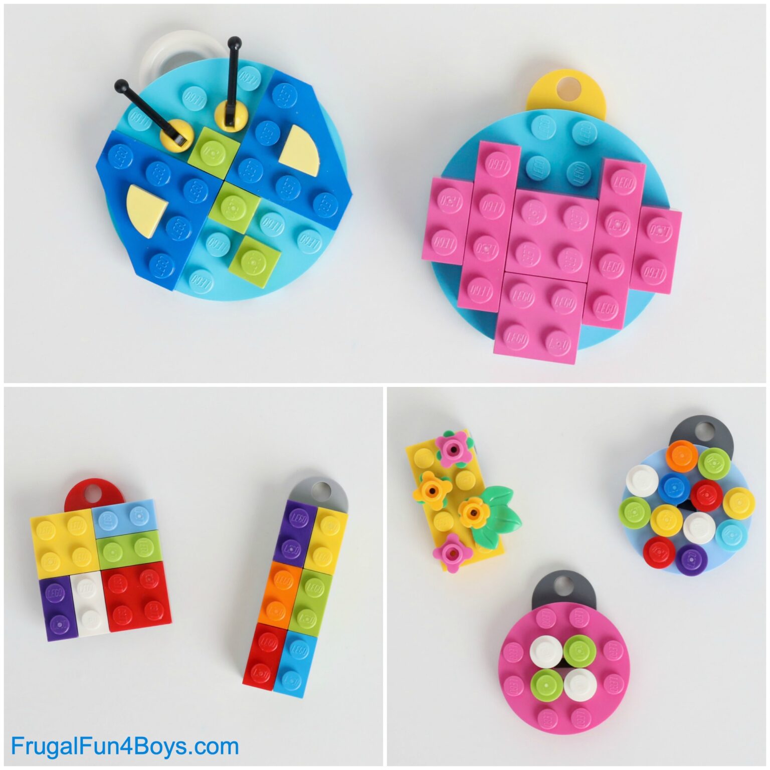 How to Make LEGO Necklaces - Frugal Fun For Boys and Girls