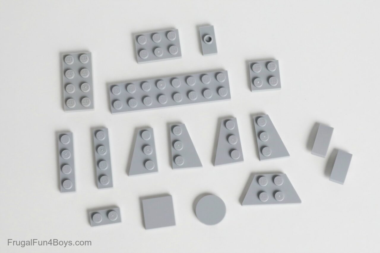 Build a Mini Razor Crest with LEGO Bricks - Frugal Fun For Boys and Girls