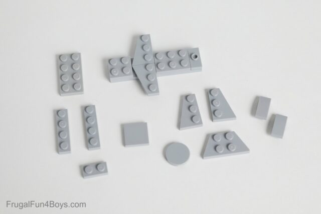 Build a Mini Razor Crest with LEGO Bricks - Frugal Fun For Boys and Girls