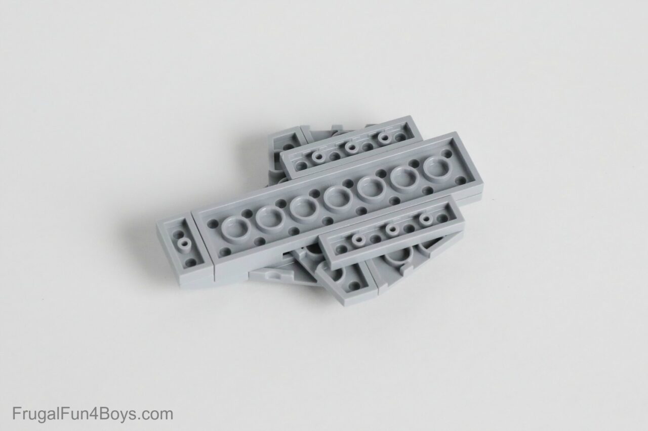 Build a Mini Razor Crest with LEGO Bricks - Frugal Fun For Boys and Girls