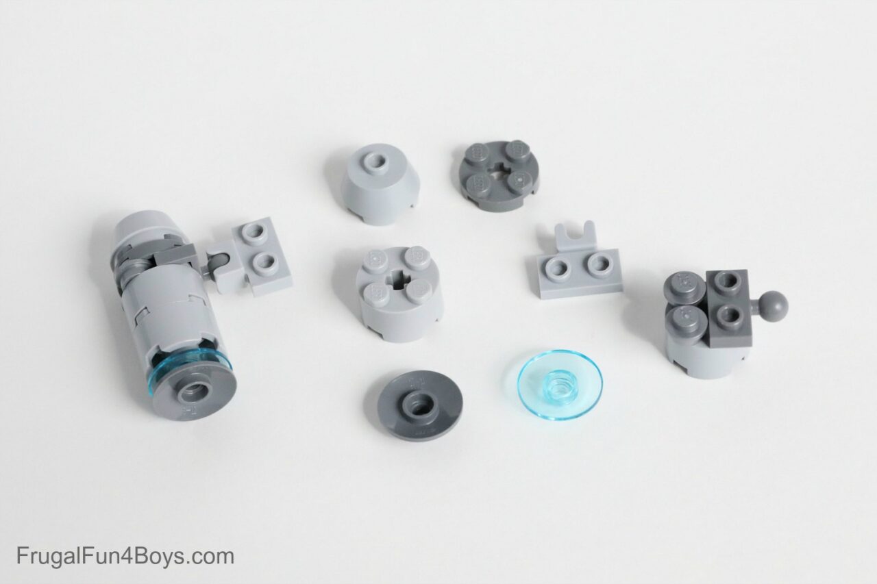 Build a Mini Razor Crest with LEGO Bricks - Frugal Fun For Boys and Girls