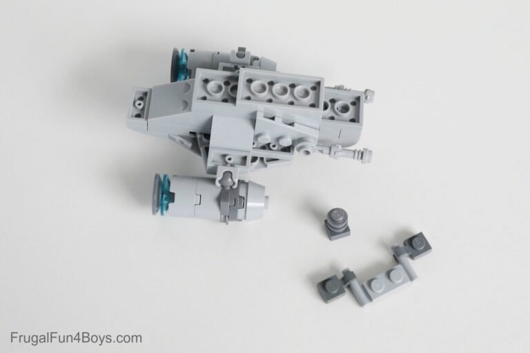 Build a Mini Razor Crest with LEGO Bricks - Frugal Fun For Boys and Girls