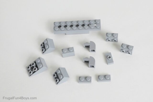 Build a Mini Razor Crest with LEGO Bricks - Frugal Fun For Boys and Girls