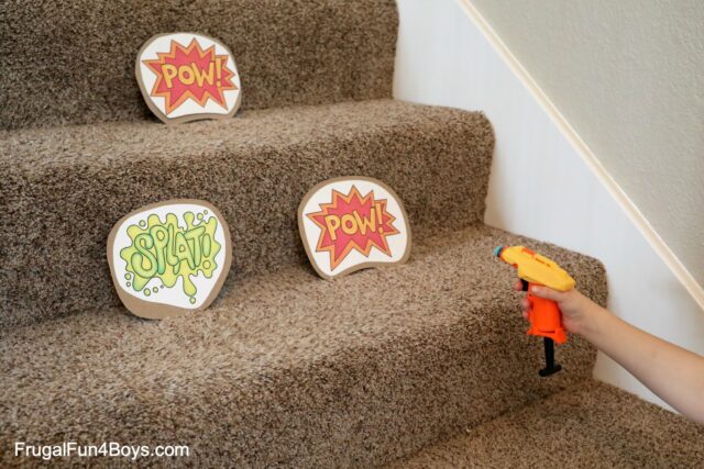 Make an Indoor Spy Obstacle Course - Frugal Fun For Boys and Girls