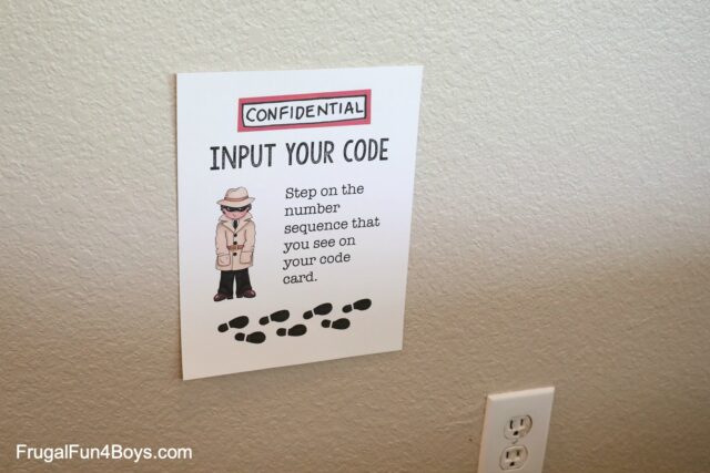 Make an Indoor Spy Obstacle Course - Frugal Fun For Boys and Girls