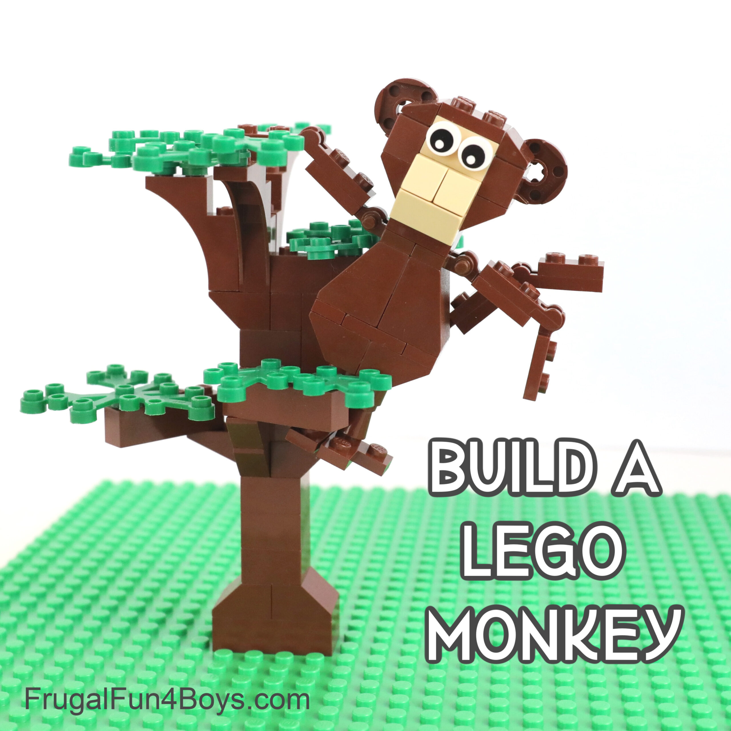 How To Build A Silly LEGO Monkey Frugal Fun For Boys And Girls How To Build A Silly LEGO Monkey Frugal Fun For Boys And Girls