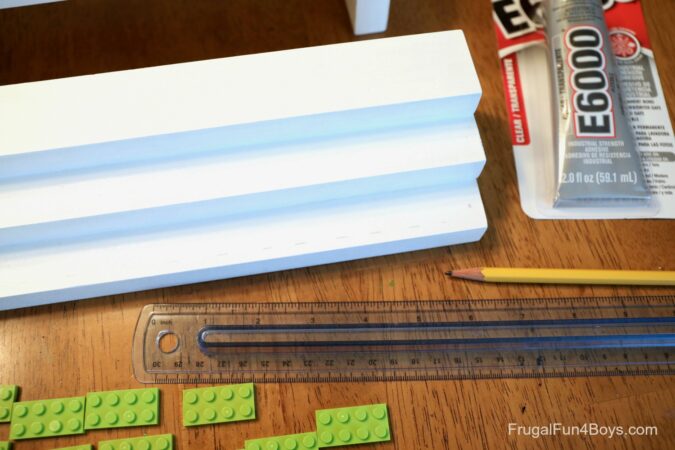 DIY Wood LEGO Minifigure Display Stand - Frugal Fun For Boys and Girls