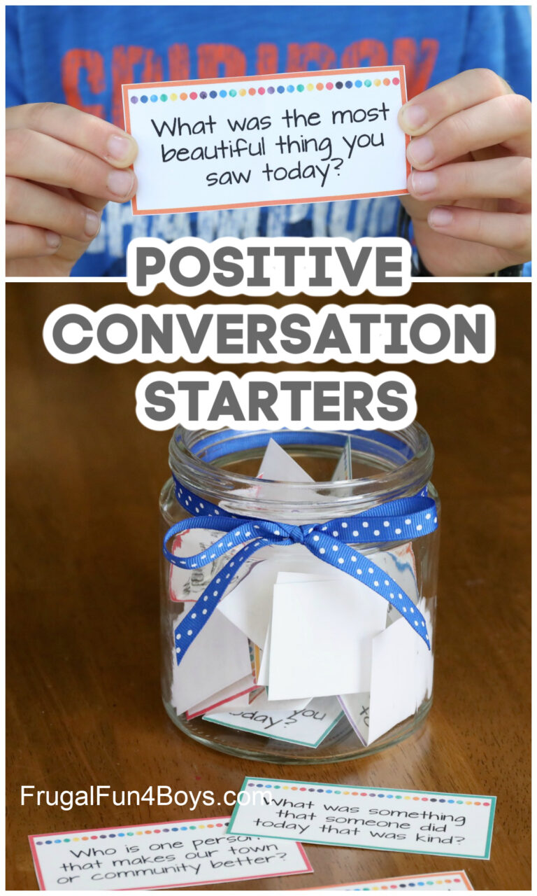 Conversation Starters for Kids that Encourage Positivity and ...
