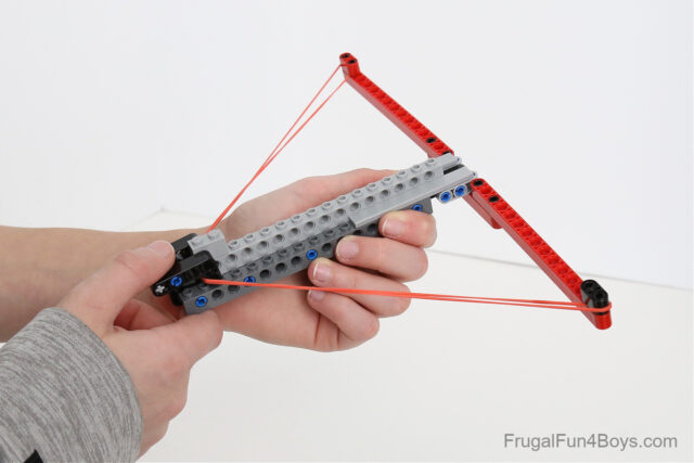 Build an Awesome LEGO Crossbow - Frugal Fun For Boys and Girls