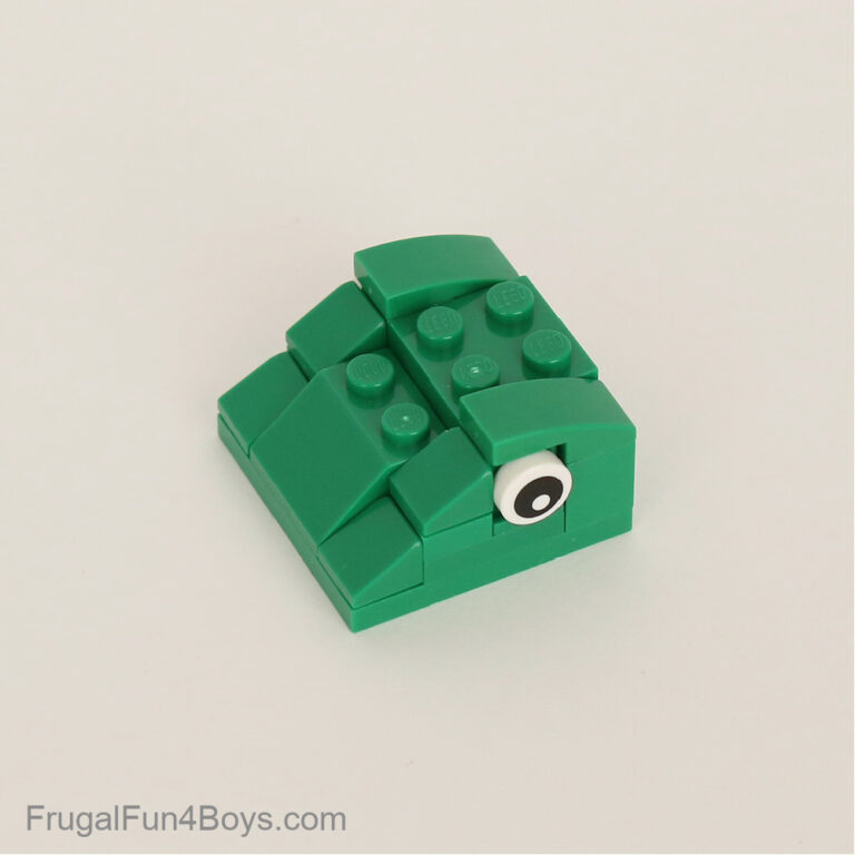 Build a Mechanical LEGO Turtle - Frugal Fun For Boys and Girls