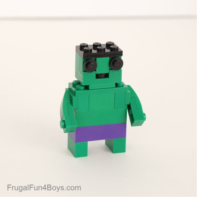 How to Build LEGO Superhero Mini Characters - Frugal Fun For Boys and Girls
