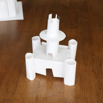 Index Card Castles {STEM Challenge} - Frugal Fun For Boys and Girls