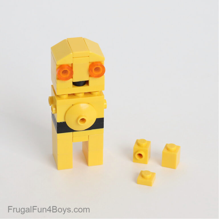 Build LEGO Star Wars Mini Characters - Frugal Fun For Boys and Girls