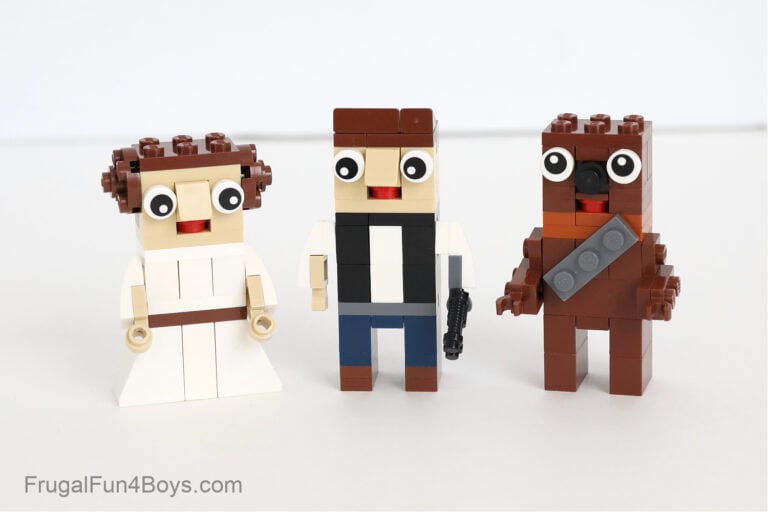 Build LEGO Star Wars Mini Characters - Frugal Fun For Boys and Girls