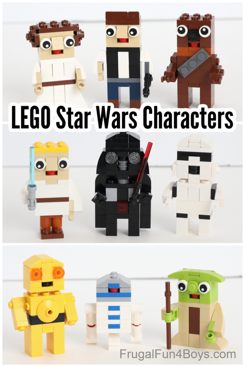 Build LEGO Star Wars Mini Characters - Frugal Fun For Boys and Girls