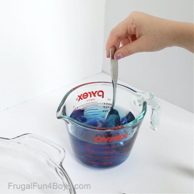 Candle and Rising Water Science Experiment - Frugal Fun For Boys and Girls