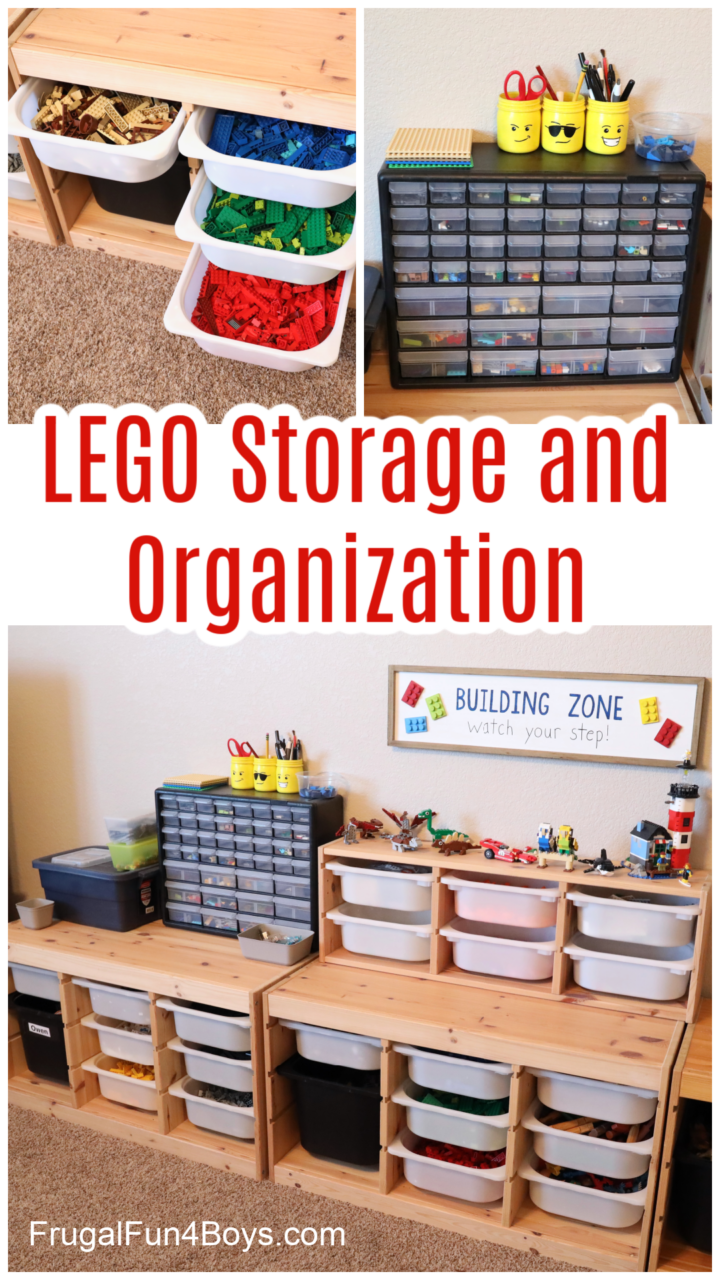 LEGO Storage and Organization for More Efficient Building - Frugal Fun ...