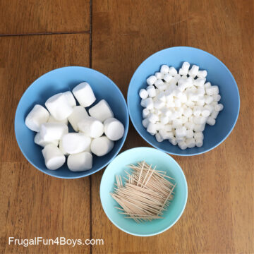 Marshmallow Snowflakes {Winter STEM Activity} - Frugal Fun For Boys and ...