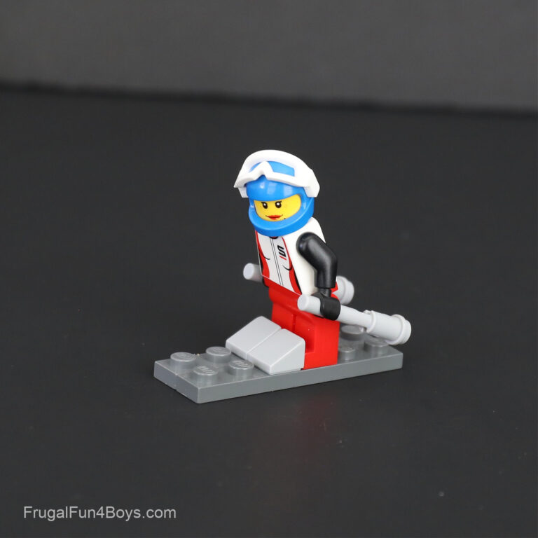 Build Winter Sports with LEGO Bricks - Frugal Fun For Boys and Girls