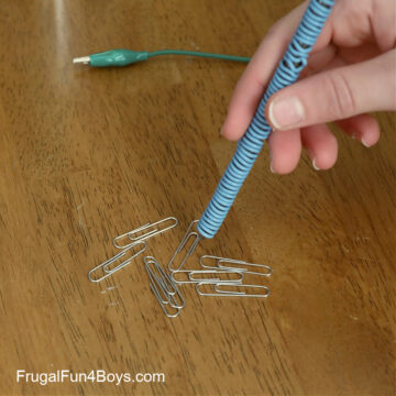 Make an Electromagnet - Frugal Fun For Boys and Girls