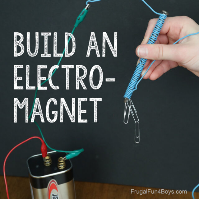 Make an Electromagnet - Frugal Fun For Boys and Girls