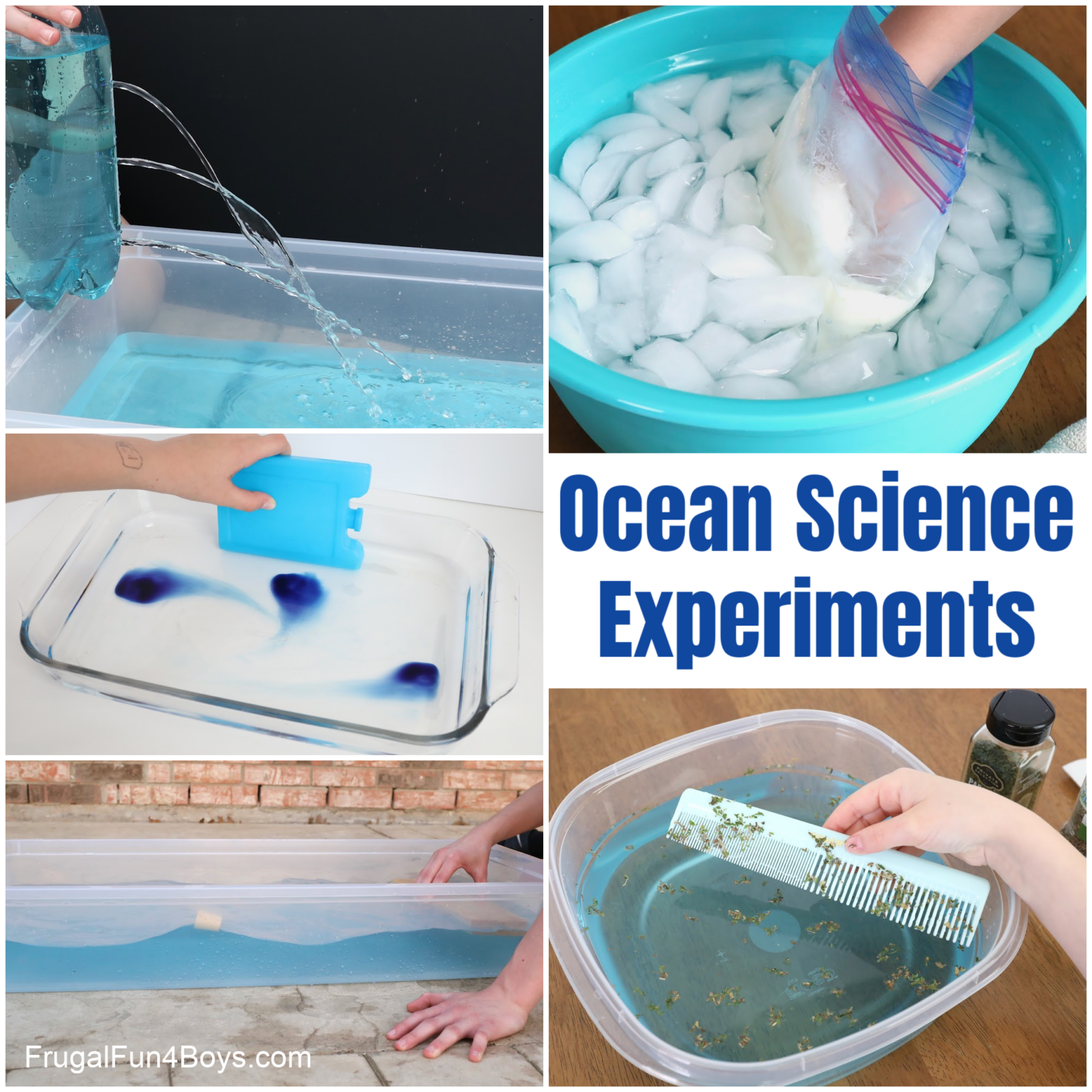 Amazing Ocean Science Experiments - Frugal Fun For Boys and Girls