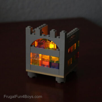 How to Build a LEGO Night Light - Frugal Fun For Boys and Girls