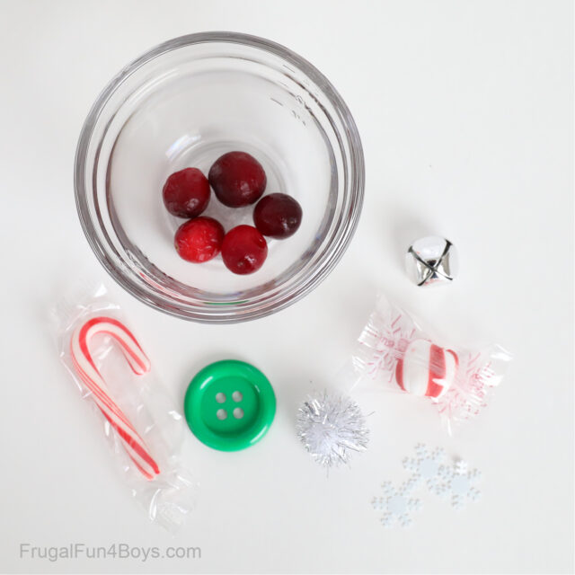 Christmas Density Tower Science Experiment - Frugal Fun For Boys and Girls