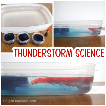 How Do Thunderstorms Form? {Science Experiment} - Frugal Fun For Boys ...