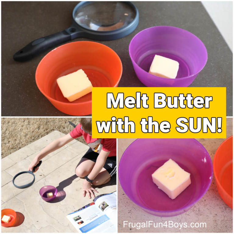 Science Experiments with the SUN! - Frugal Fun For Boys and Girls