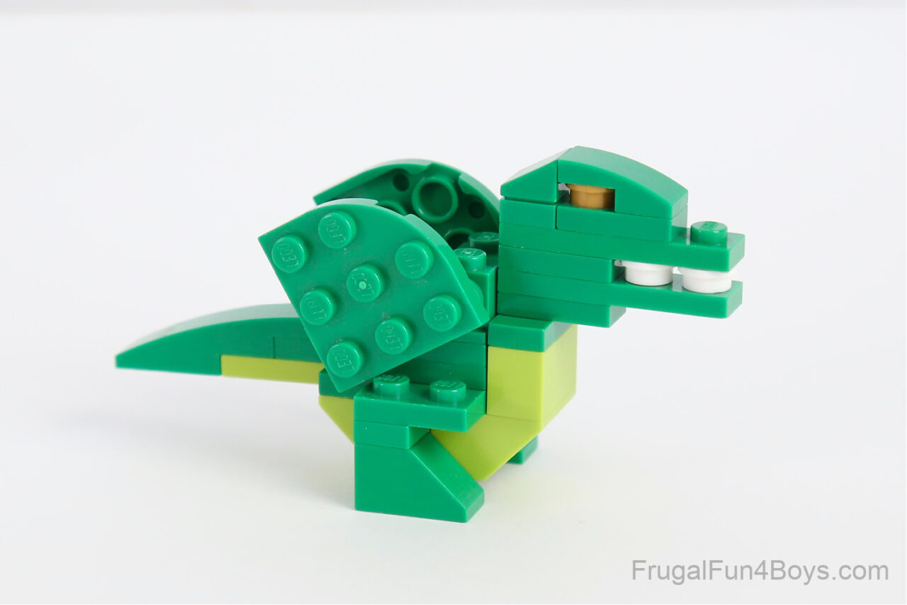 Build a LEGO Mini Castle and Dragon - Frugal Fun For Boys and Girls