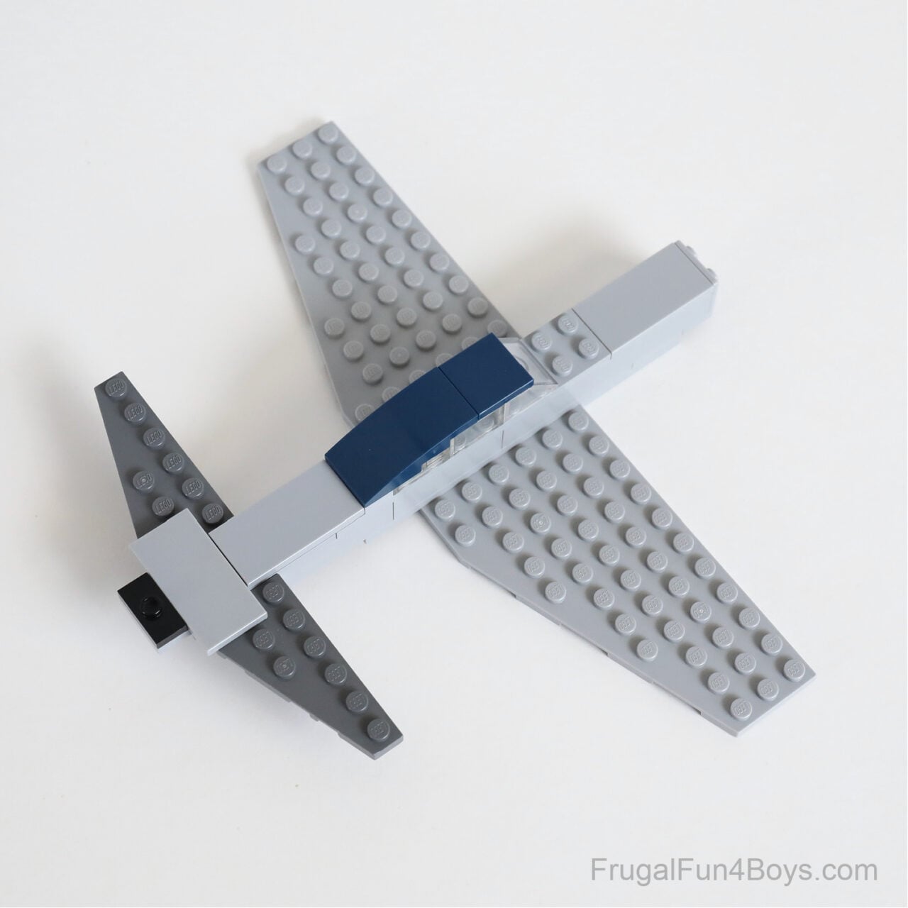 Build a LEGO WWII Mustang Plane - Frugal Fun For Boys and Girls