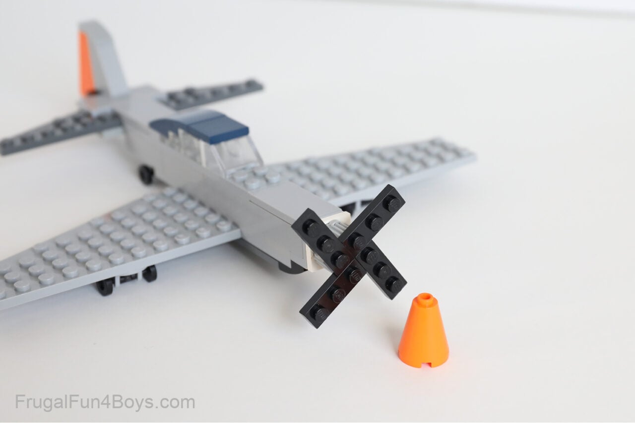 Build a LEGO WWII Mustang Plane - Frugal Fun For Boys and Girls