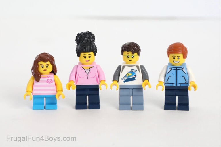 Three Ways to Build a LEGO Self Portrait - Frugal Fun For Boys and Girls