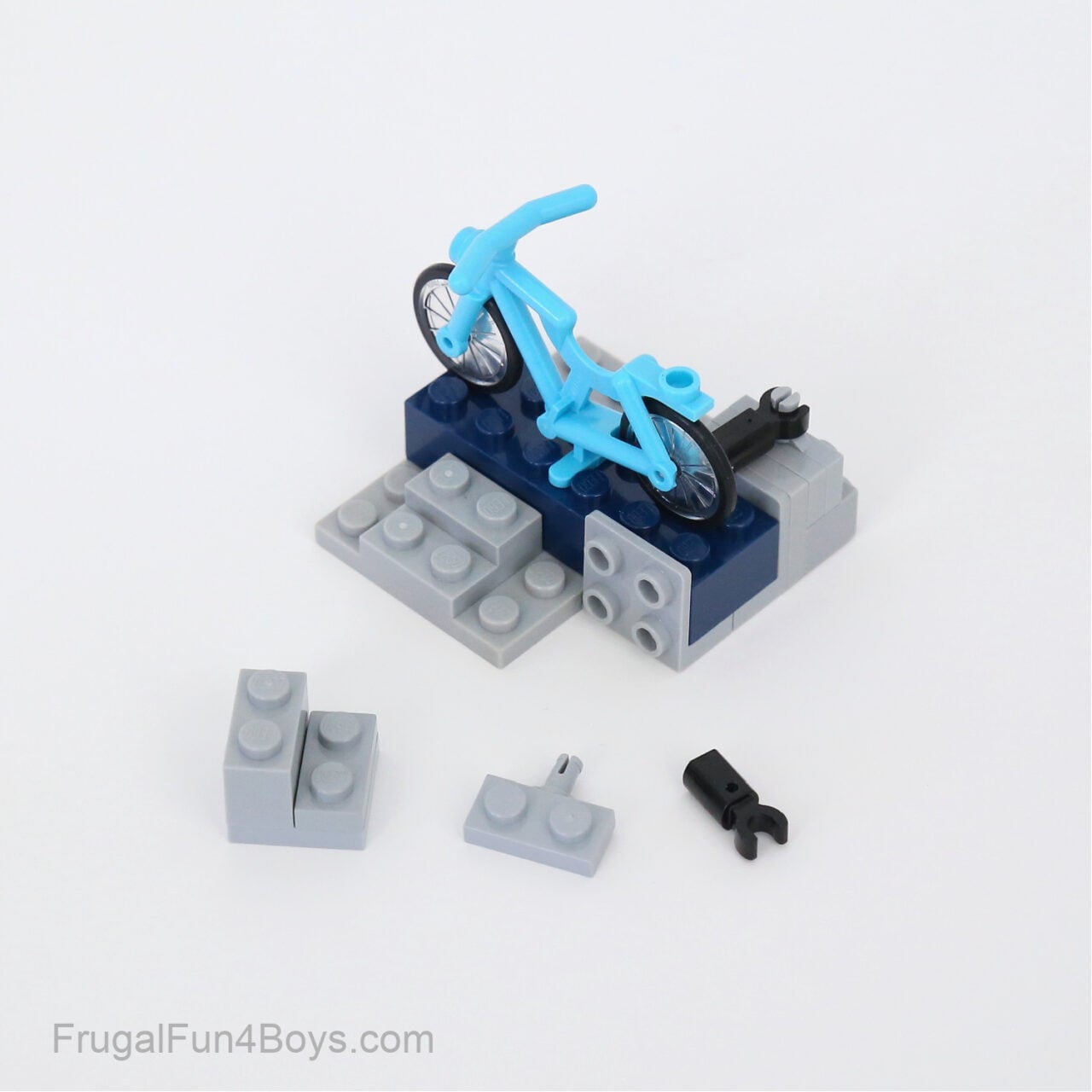 Build LEGO Gym Equipment - Frugal Fun For Boys and Girls