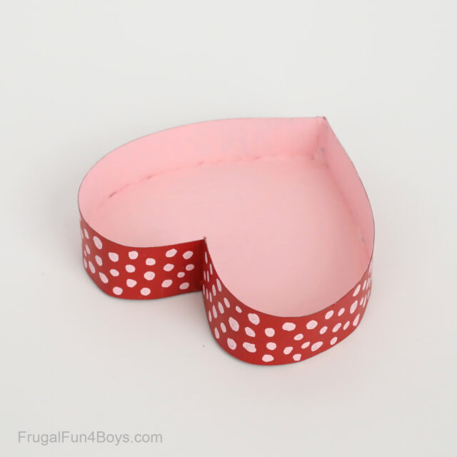 Easy Cardboard Valentine Heart Boxes - Frugal Fun For Boys and Girls