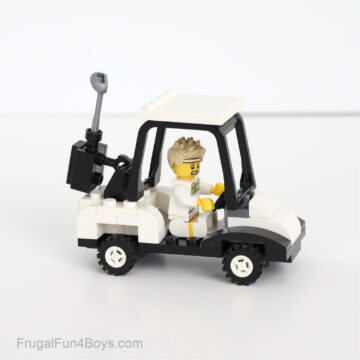 Build a LEGO Golf Cart - Frugal Fun For Boys and Girls