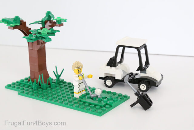 Build a LEGO Golf Cart - Frugal Fun For Boys and Girls