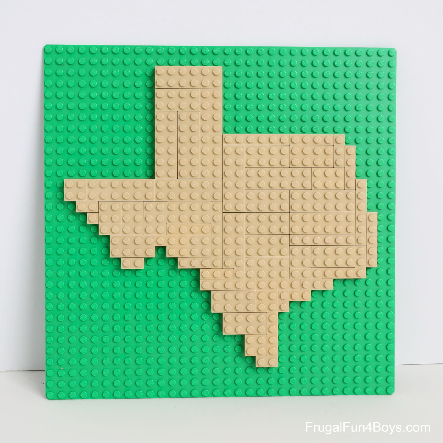 LEGO Maps Building Challenge - Frugal Fun For Boys and Girls