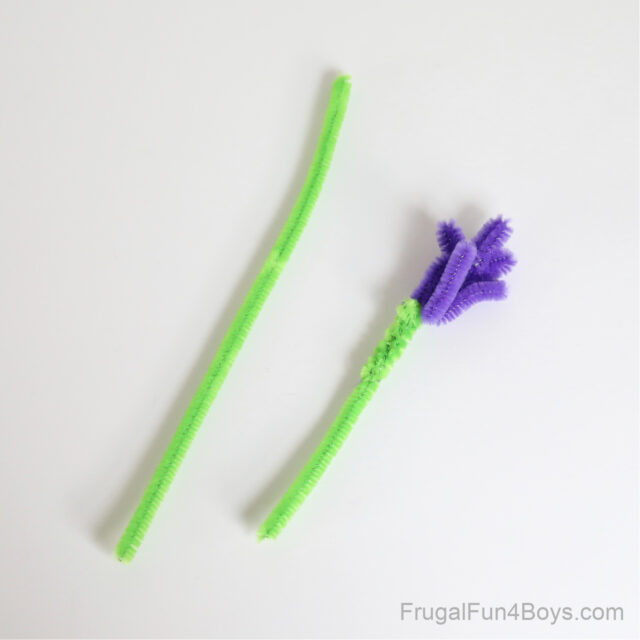 Pipe Cleaner Flowers - Frugal Fun For Boys and Girls