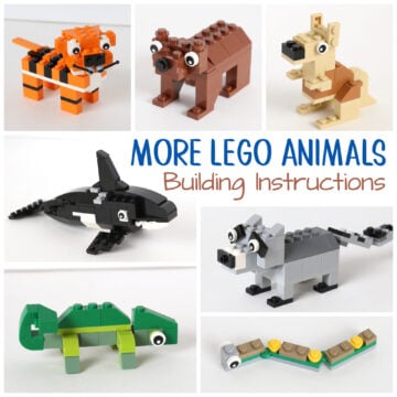 More LEGO Animals to Build - Frugal Fun For Boys and Girls