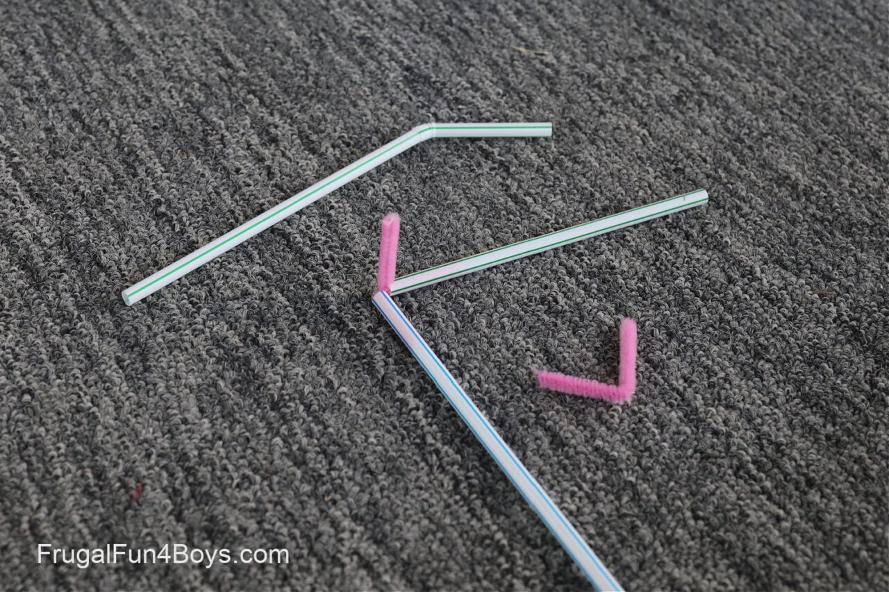 Straw House STEM Challenge - Frugal Fun For Boys and Girls