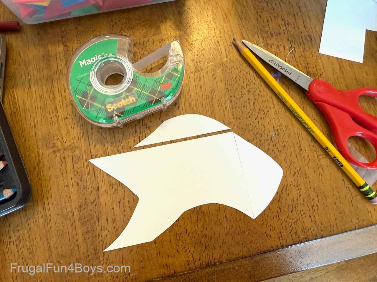 Fish Tessellation Art - Frugal Fun For Boys and Girls
