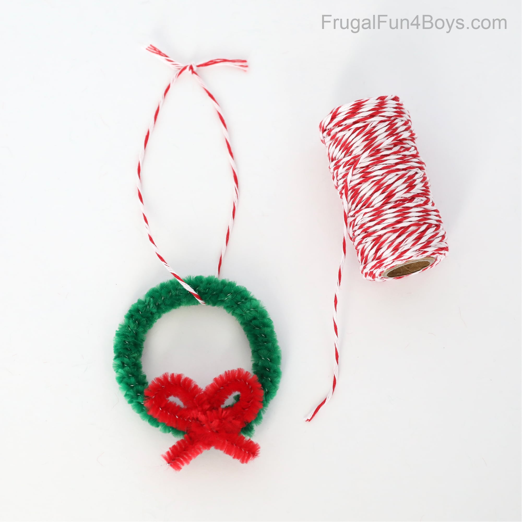 Pipe Cleaner Christmas Ornaments - Frugal Fun For Boys and Girls