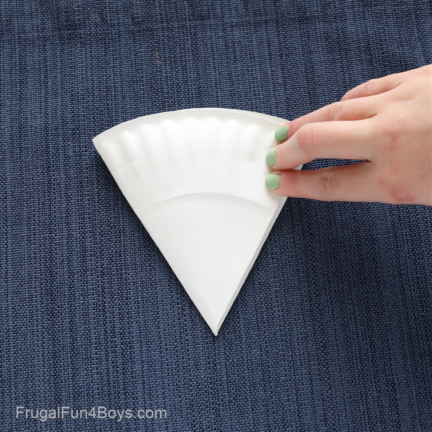 Paper Plate Snowflake Craft - Frugal Fun For Boys and Girls